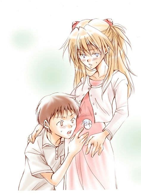 Shinji X Asuka Anime Evangelion Neon Genesis Evangelion Anime Kiss
