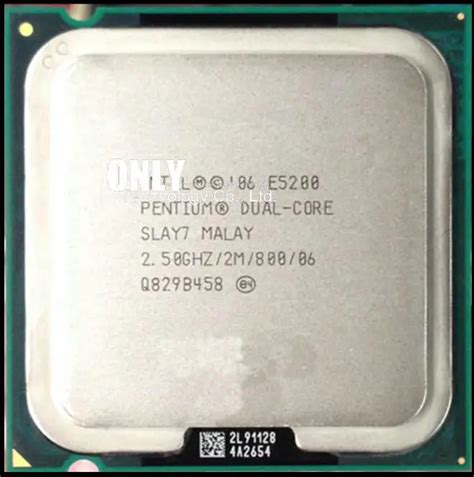 FREE SHIPPING E5200 CPU Processor (2.5Ghz/ 2M /800GHz) Socket 775-in ...