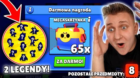 Wielki 65x Mega Box Opening Za Darmo 2 Legendy 8 PrzedmiotÓw😍