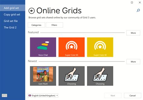 How Do I Add And Share Grid Sets Using Online Grids And Grid 3