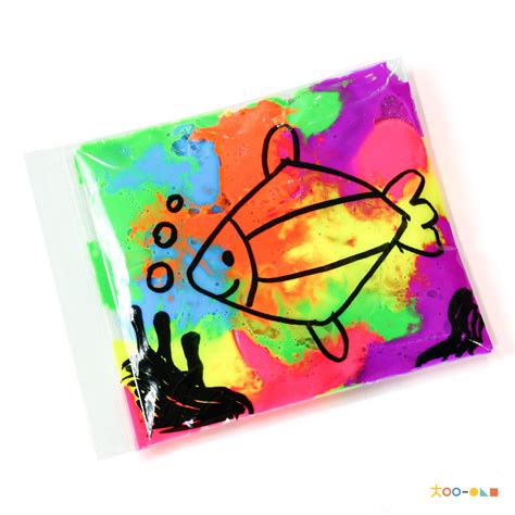 물감공 지퍼백 놀이 차이의 놀이