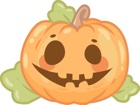 Halloween Pumpkin Cute Illustration 17349500 Png