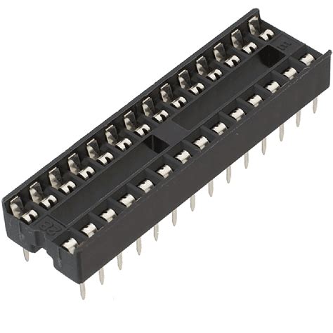 28 Pin Dip Socket Comp Ic Socket 28pin