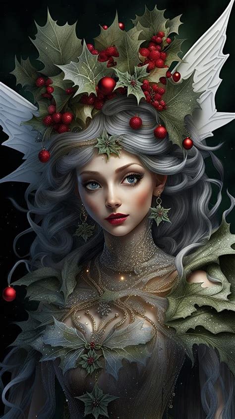 Faerie Queen Holly Digital Art By Omorose Art Fine Art America