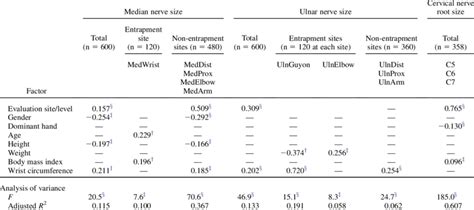 standard partial regression coefficients of the dependent factors for