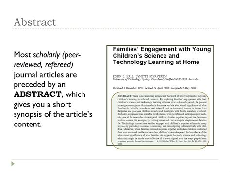 Identifying An Empirical Research Article Ppt