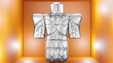 R6 Muscular Roblox Morph 3d Model Cgtrader