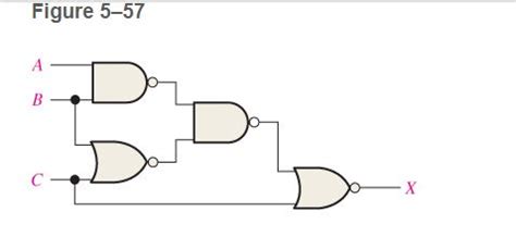 Solved Implement The Logic Circuit Using Only Nor Gates Chegg