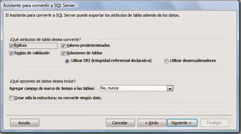 Análisis Y Programación De Access A Sql Server Como Convertir Una Base De Datos