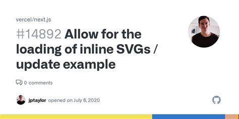 Allow For The Loading Of Inline Svgs Update Example · Issue 14892
