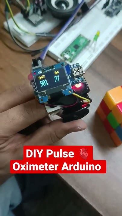Diy Pulse Oximeter Arduino Diy Electronics Youtube