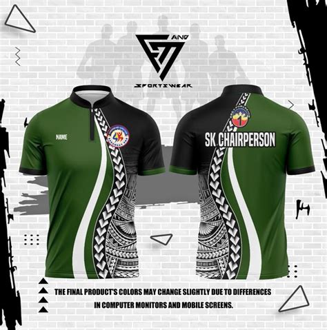 Green Sk Poloshirt Sublimation Design Sk Shirt Design Chinese Collar