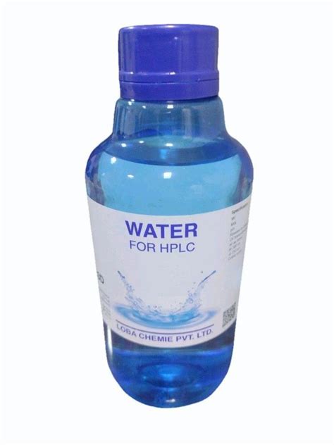 Grade Standard Laboratory Grade Hplc Water Solvents Liquid 99 At