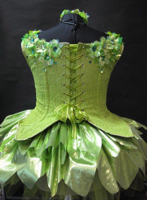 Plus Size Tinkerbell Costume Back Tinker Bell Costume Tinkerbell