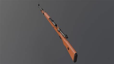 Kar98k 3d Model Cgtrader