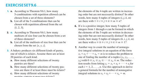 Solved Pls Do Q 7 EXERCISESET9 6a According To Theorem Chegg Com