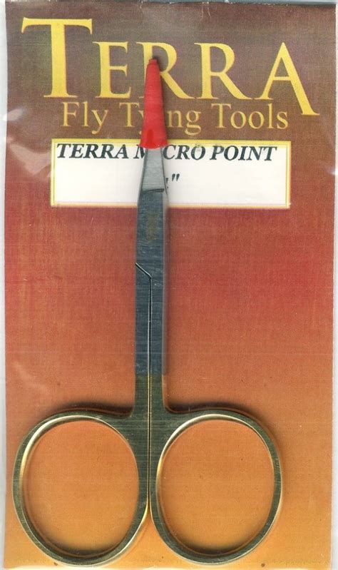 Wapsi Terra 4” Micro Point Scissors Worldwide Fly Works