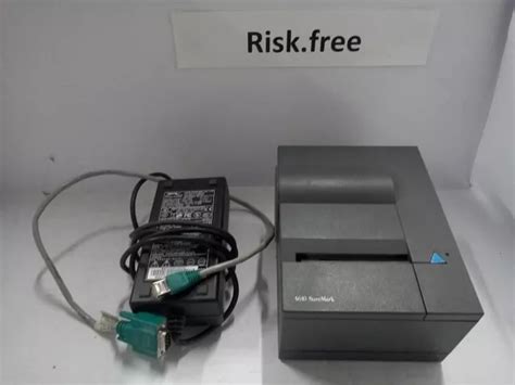 Ibm 4610 Tf6 Receipt Pos Printer Serial Wac Adapter And Cable Tested