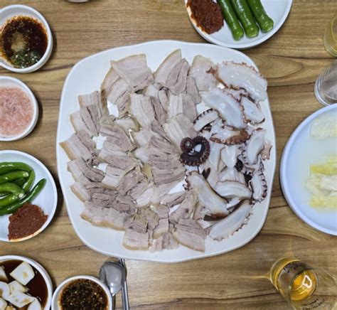 대구수성구 문어and수육 그리고 콩국수 맛집 수성구 본전 식당 네이버 블로그