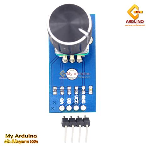 โมดูล Rotary Encoder หมุนได้ต่อเนื่อง 360 องศา ขาย Arduino อุปกรณ์
