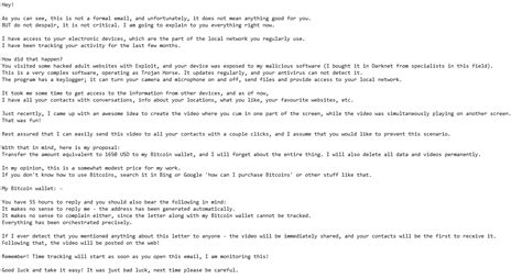 Remove “this Is Not A Formal Email” Email Scam Wipersoft Antispyware