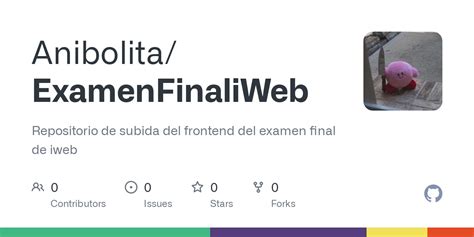 Github Anibolita Examenfinaliweb Repositorio De Subida Del Frontend
