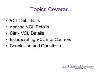 VCL Best Practices PPTX