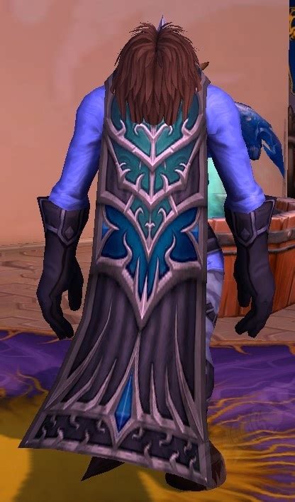 Platinum Mesh Cloak Item World Of Warcraft