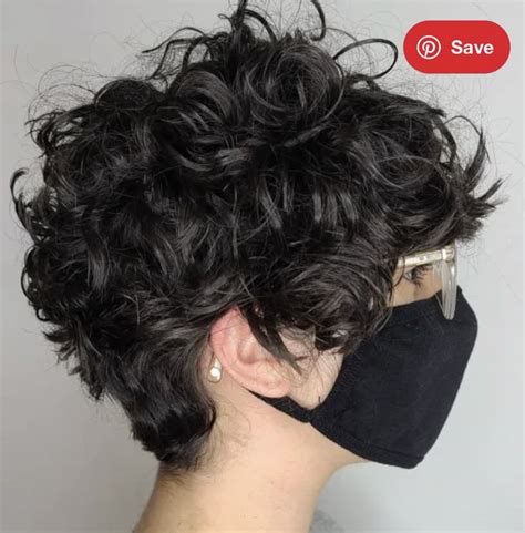 Pin By Maureen Grimm On Moe Hair Curly Pixie Haircuts Pixie Cut