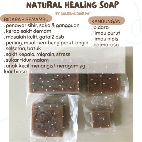 Sabun Bidara Limau Purut Lazada