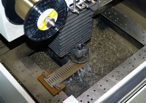 Machine Tools With Computer Numerical Control CNC Stock Image Image Of Control