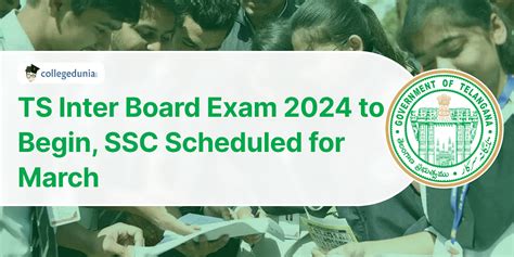TS Inter Board Exam 2024 To Begin From Feb 28 SSC Scheduled For March 18