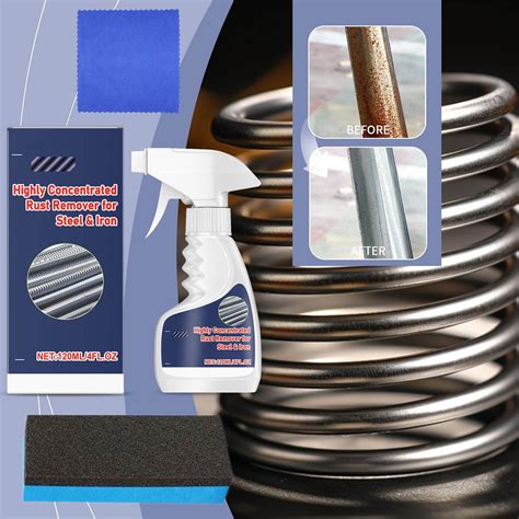 Rust Remover For Steel And Iron Highly Concentrated Formula Fast