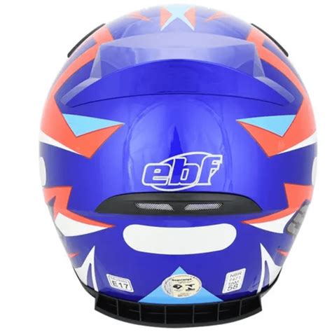 Capacete Ebf E0x Colors Azul E Vermelho Twisterebfe0x Colors 1256 At5