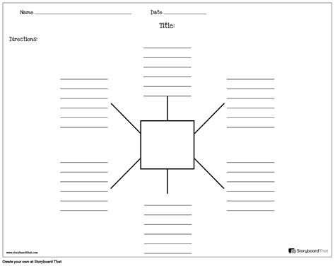 Harta păianjen cu linii 6 Storyboard by ro examples