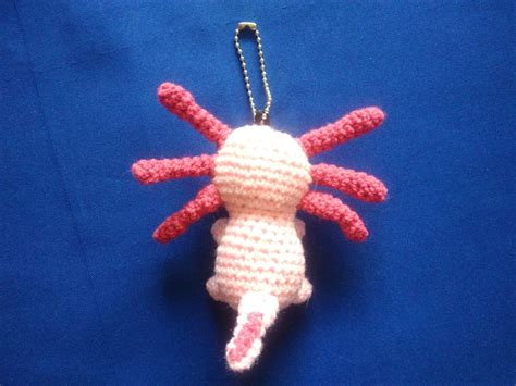 Llavero Ajolote Tejido A Mano Axolotl Nuevo Mercado Libre