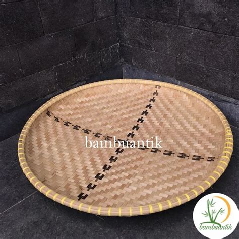 Nyiru Bamboo Tray Diameter 55 60cm Premium Quality Grade A Shopee