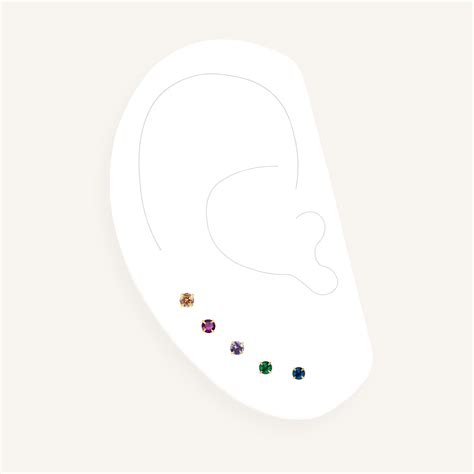 Pack Pendientes De Colores Makedoonia