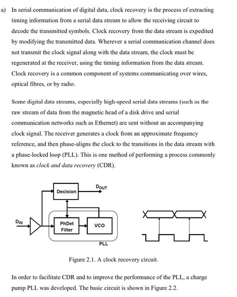 A In Serial Communication Of Digital Data Clock Chegg Com