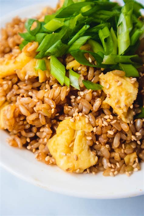 5 Minute Quick Egg Fried Rice Mikha Eats