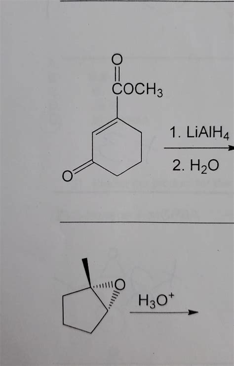 Solved H 1)CH3CH2 mg Br/ether 2) H₂ot COCH3 1. LiAlH4 2. | Chegg.com