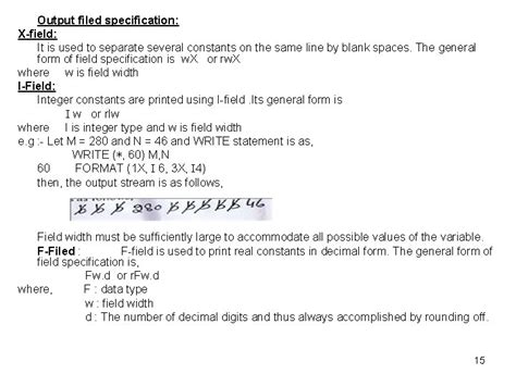 Input Output Statements Input Statements These Statements Transfer