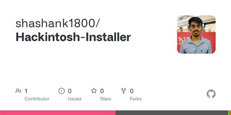 GitHub Shashank Hackintosh Installer