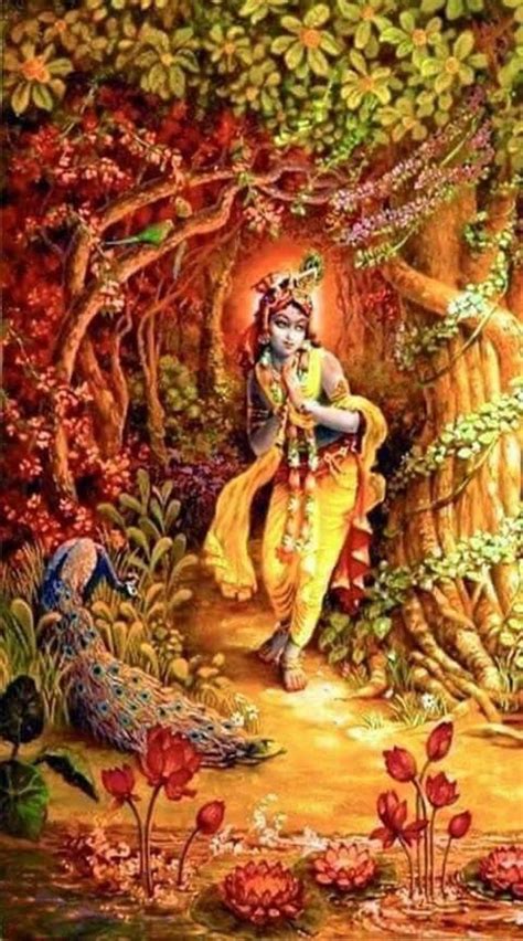 Krishna Hand Painted Painting On Canvas K Without Frame Etsy
