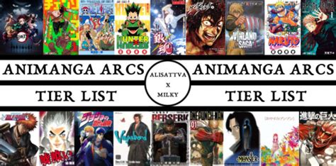 Create A Alisattva And Milky S Animanga Arcs Tier List TierMaker