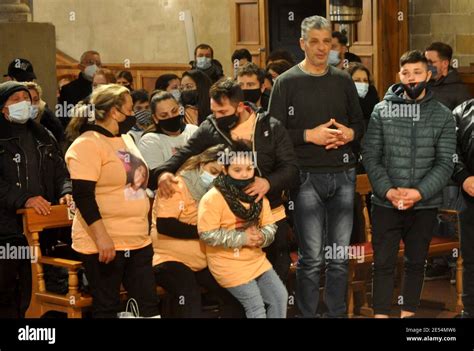 Palermo Italy 26th Jan 2021 Palermo Funeral Of Little Antonella