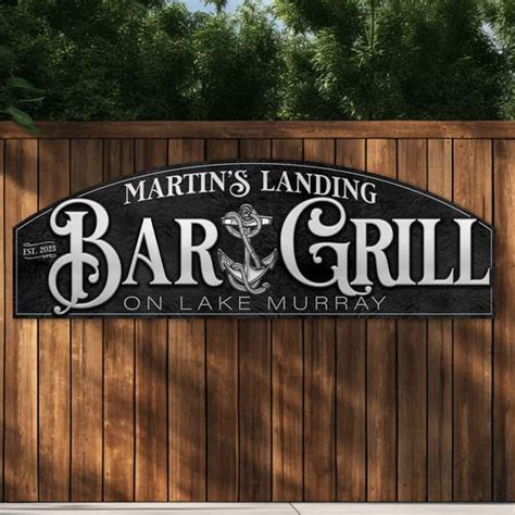 Personalized Metal Barn Signs Rustic Elegance Tailor Made Rooms Home
