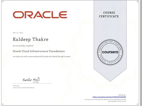 Kuldeep Thakre On Linkedin Oraclecloud Oracle