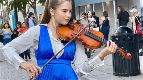 Always Bon Jovi Karolina Protsenko Violin Cover Videos Talented Beauties Gan Jing World