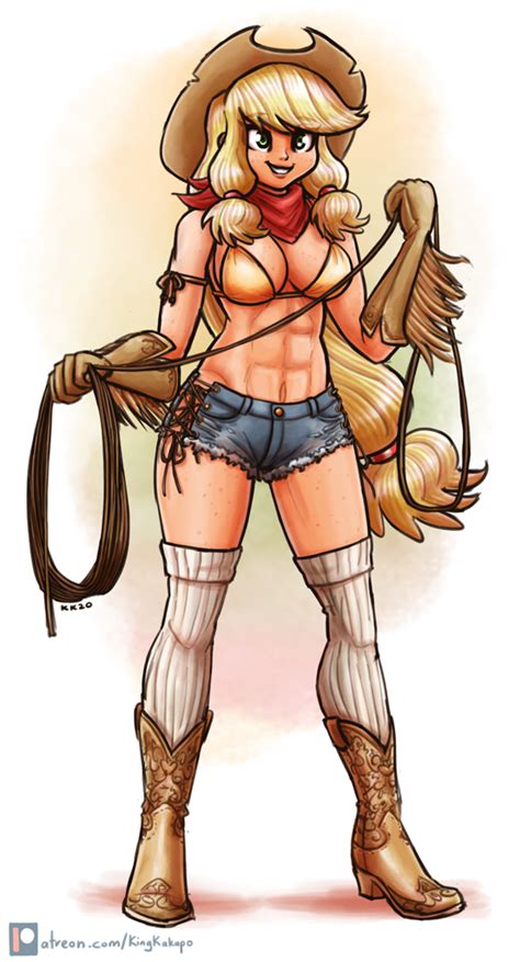 2429685 Suggestive Artist King Kakapo Applejack Human Abs
